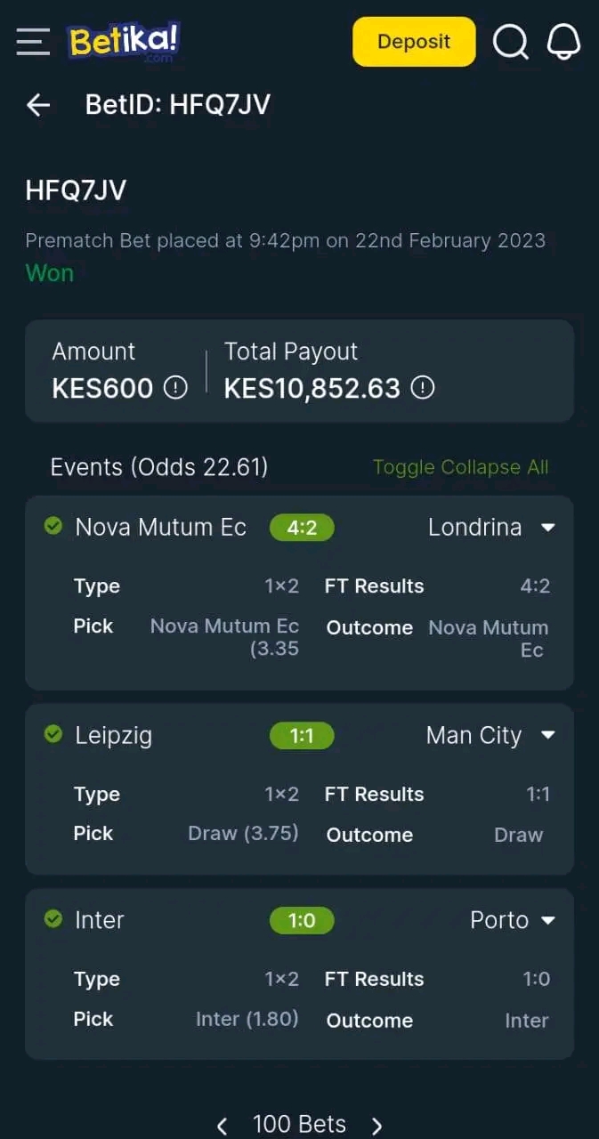 Ht ft Free Tips Make KES 5 000 From One Bet